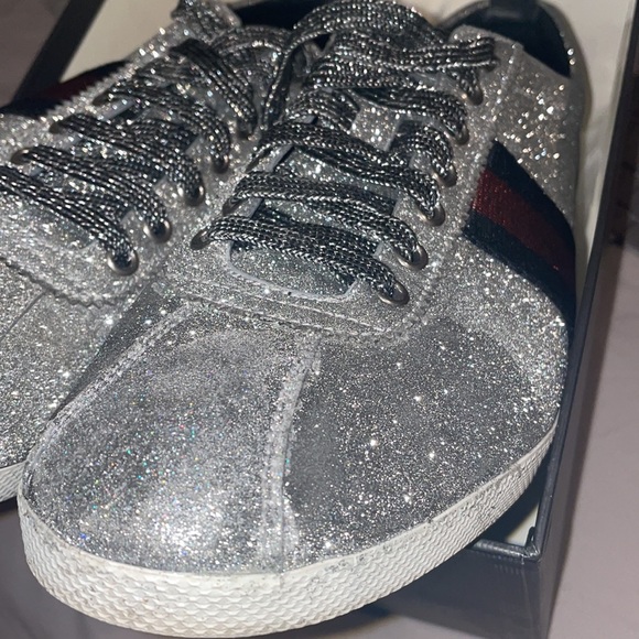 Gucci | Shoes | Gucci Glitter Sneakers | Poshmark
